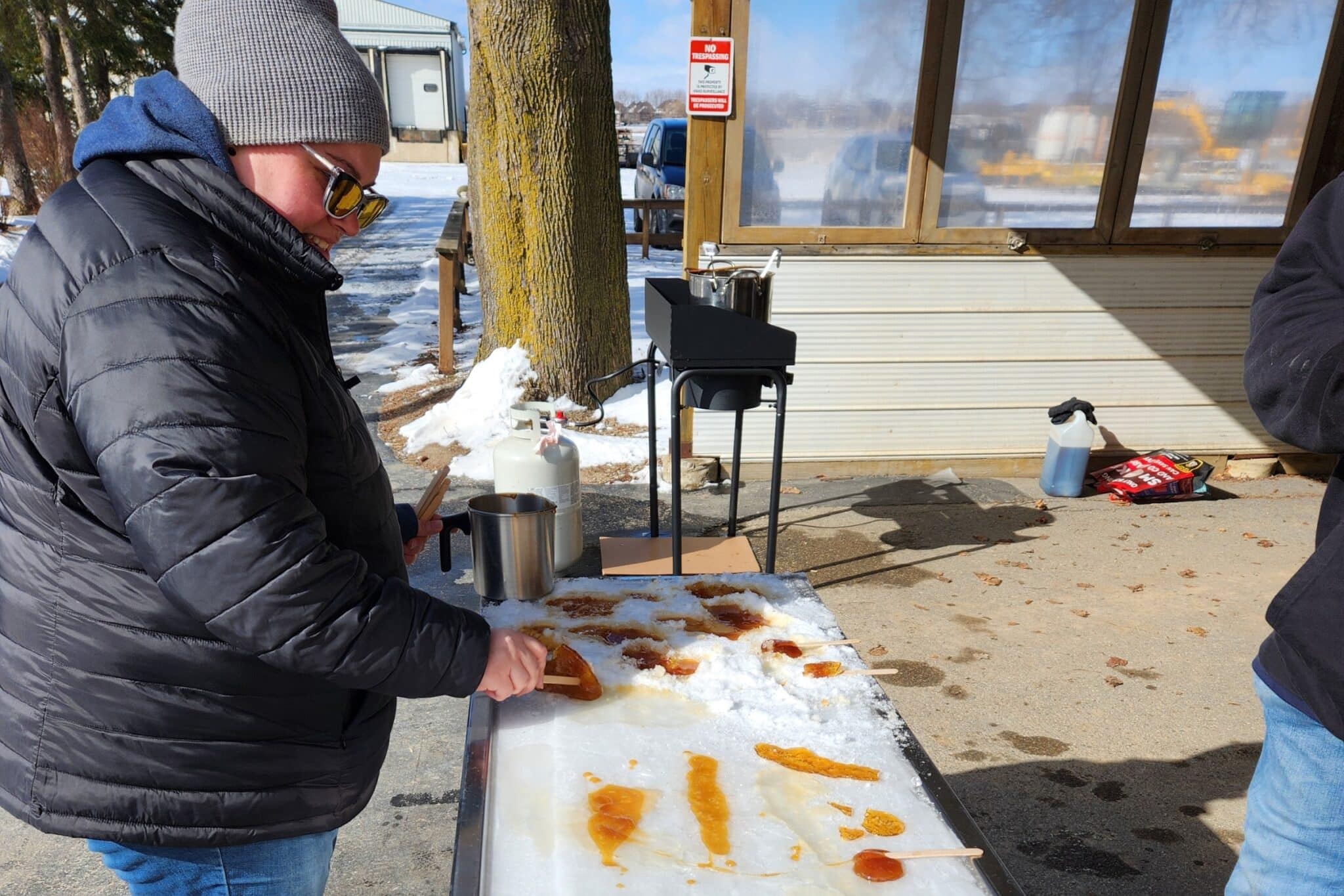 Maple Taffy - Elmira Maple Syrup Festival