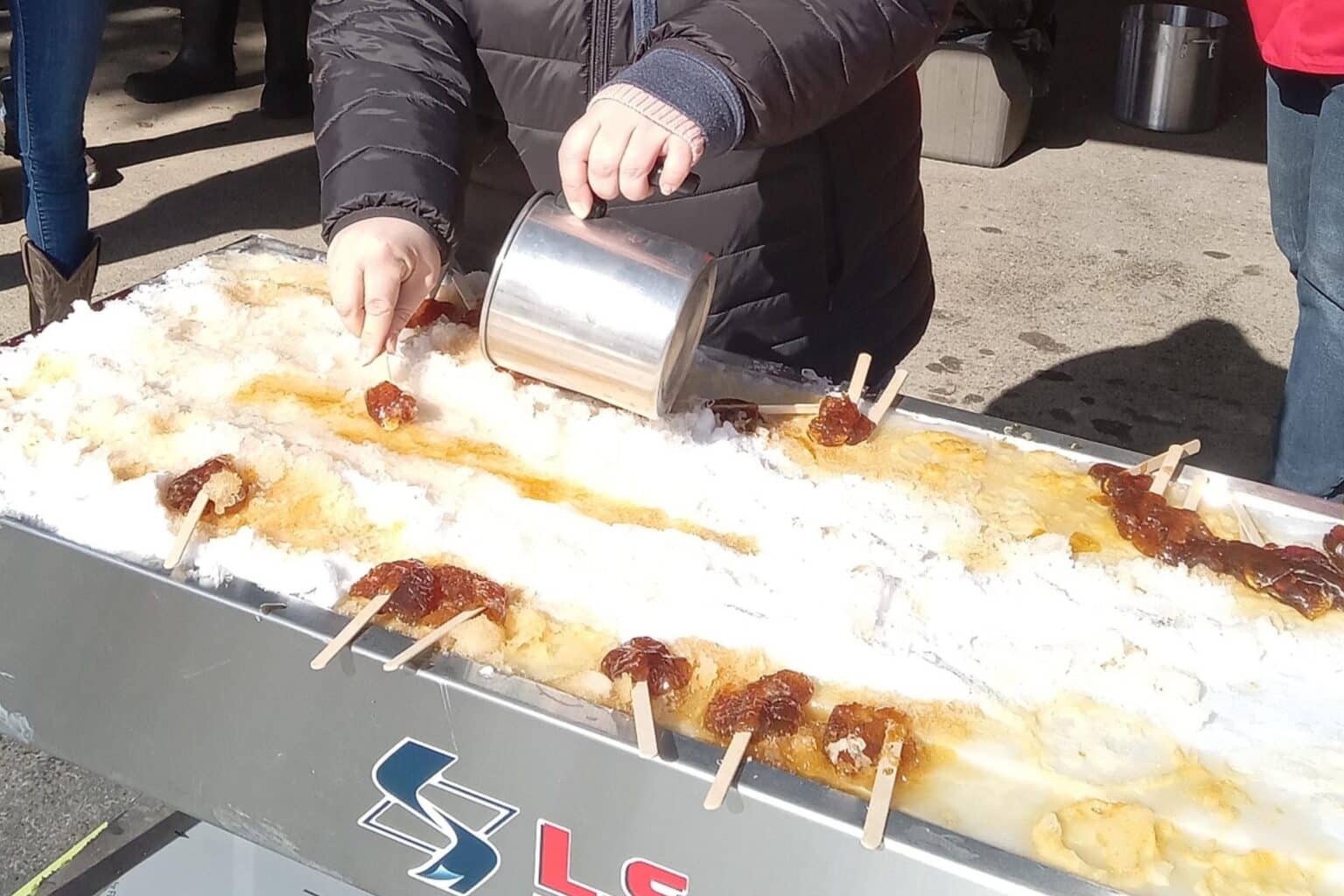 Maple Taffy - Elmira Maple Syrup Festival